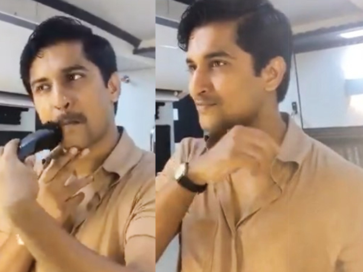 Nani goes for a new clean shave look