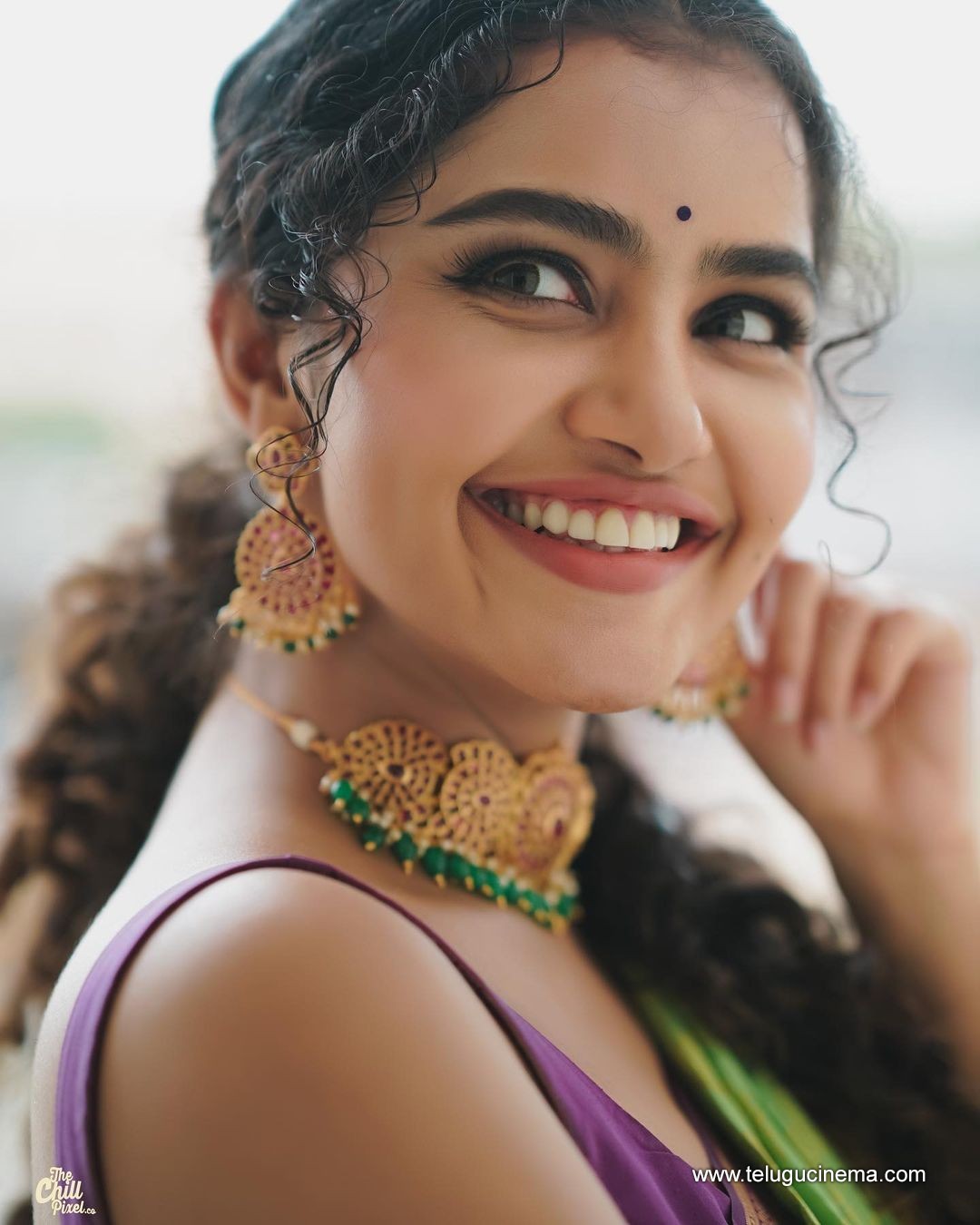 Anupama smiling face