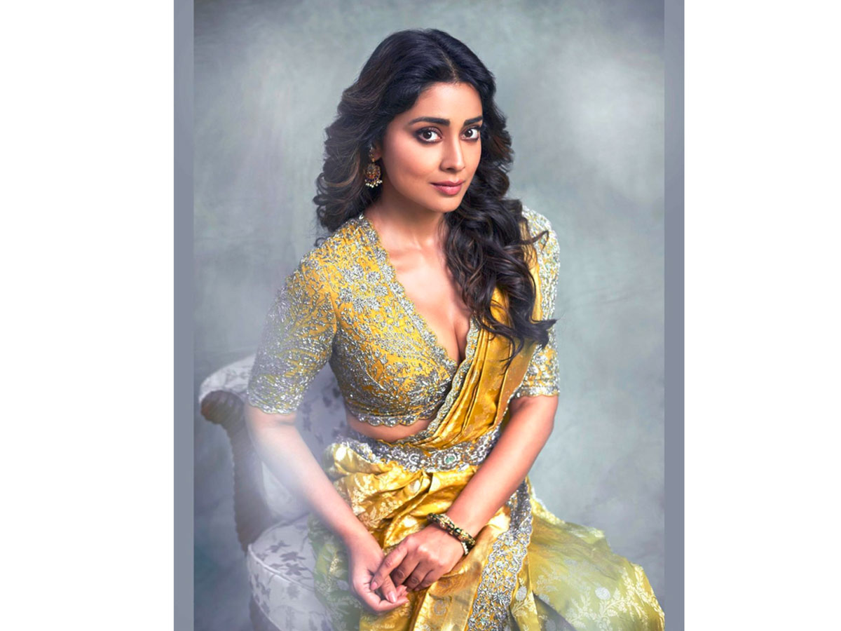 Shriya Saran at RRR promotions | Telugu Cinema Shriya Saran at RRR promotions | Telugu Cinema