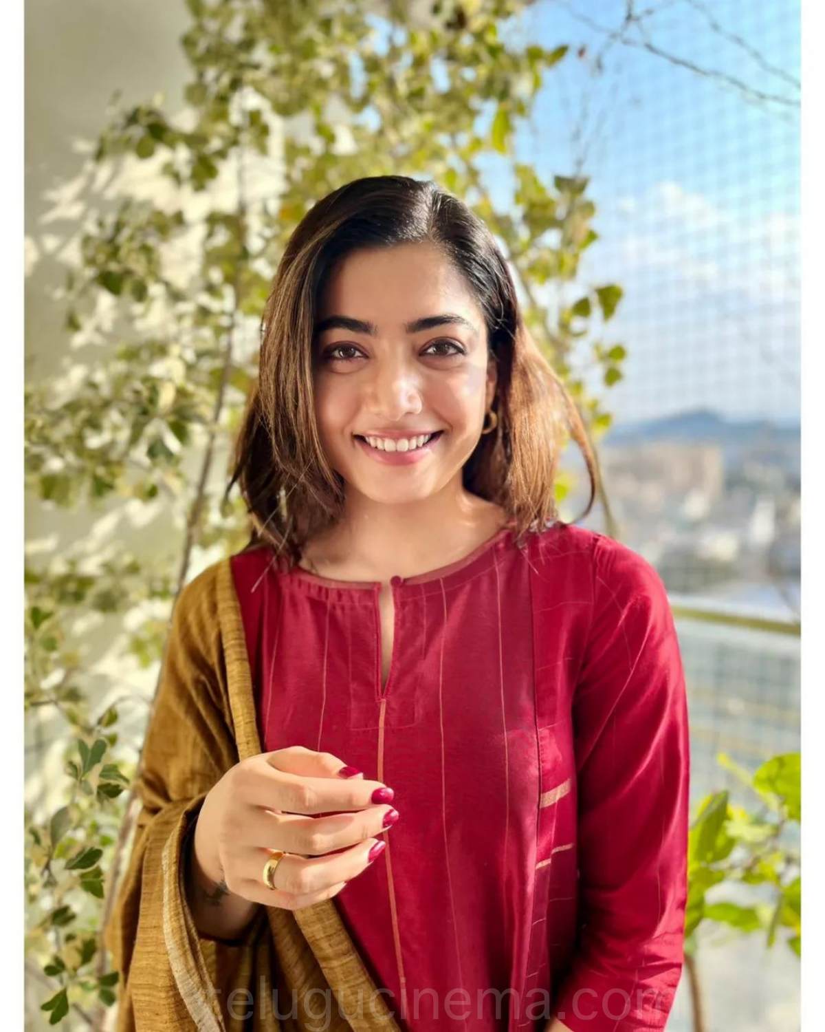 Rashmika’s Sankranthi 2022 pose