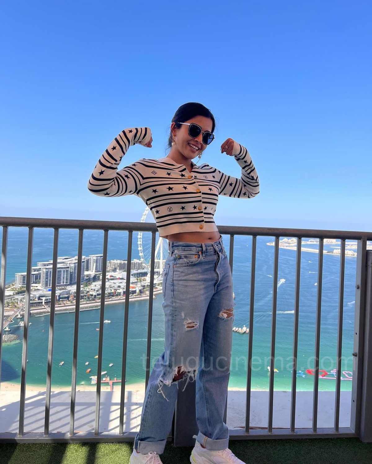 Rashmika Mandanna’s friendly pose