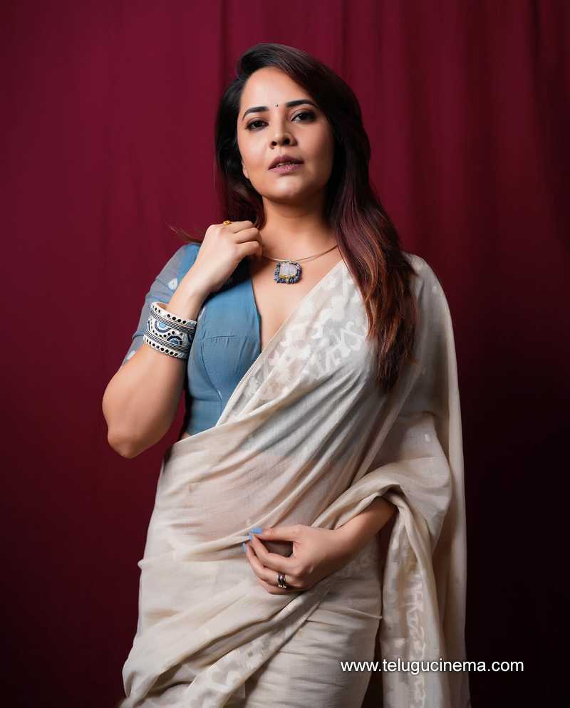 Anasuya at an event in Hyd | Telugu Cinema