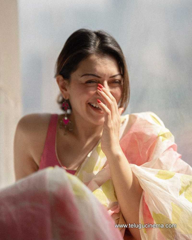 Hansika’s calm and peaceful appearance | Telugu Cinema