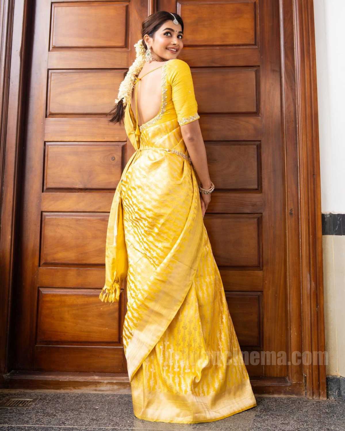 Pooja Hegde at a wedding in Mangalore | Telugu Cinema