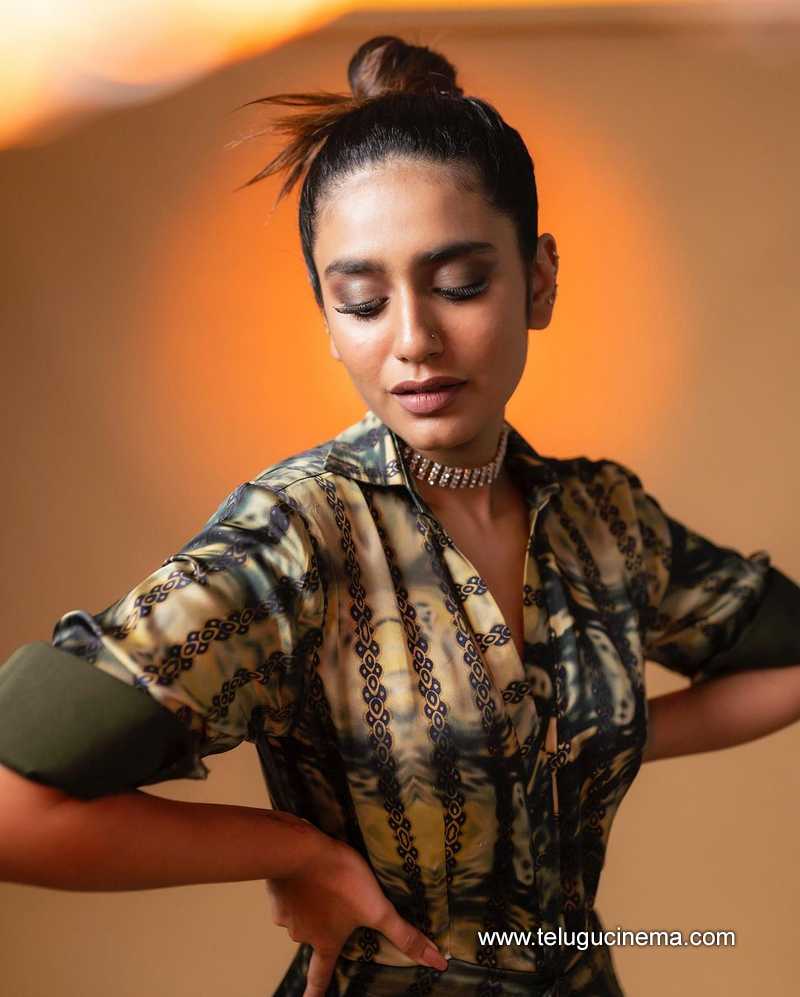 Priya Varrier’s new stylish photoshoot