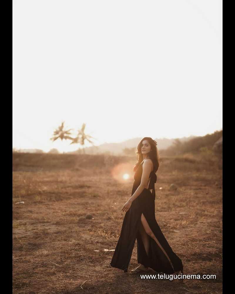 Simran Choudhary’s outdoor pose | Telugu Cinema