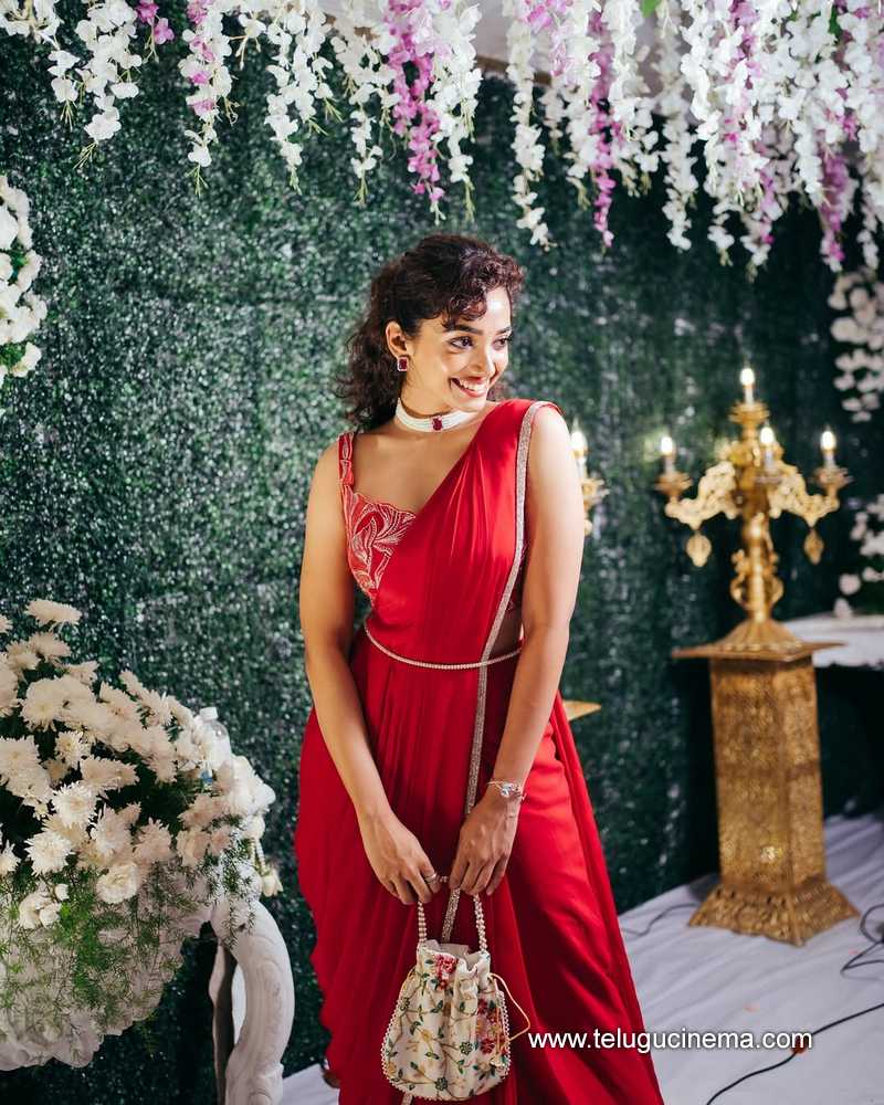Saanve Meghana’s formal pictures at functions