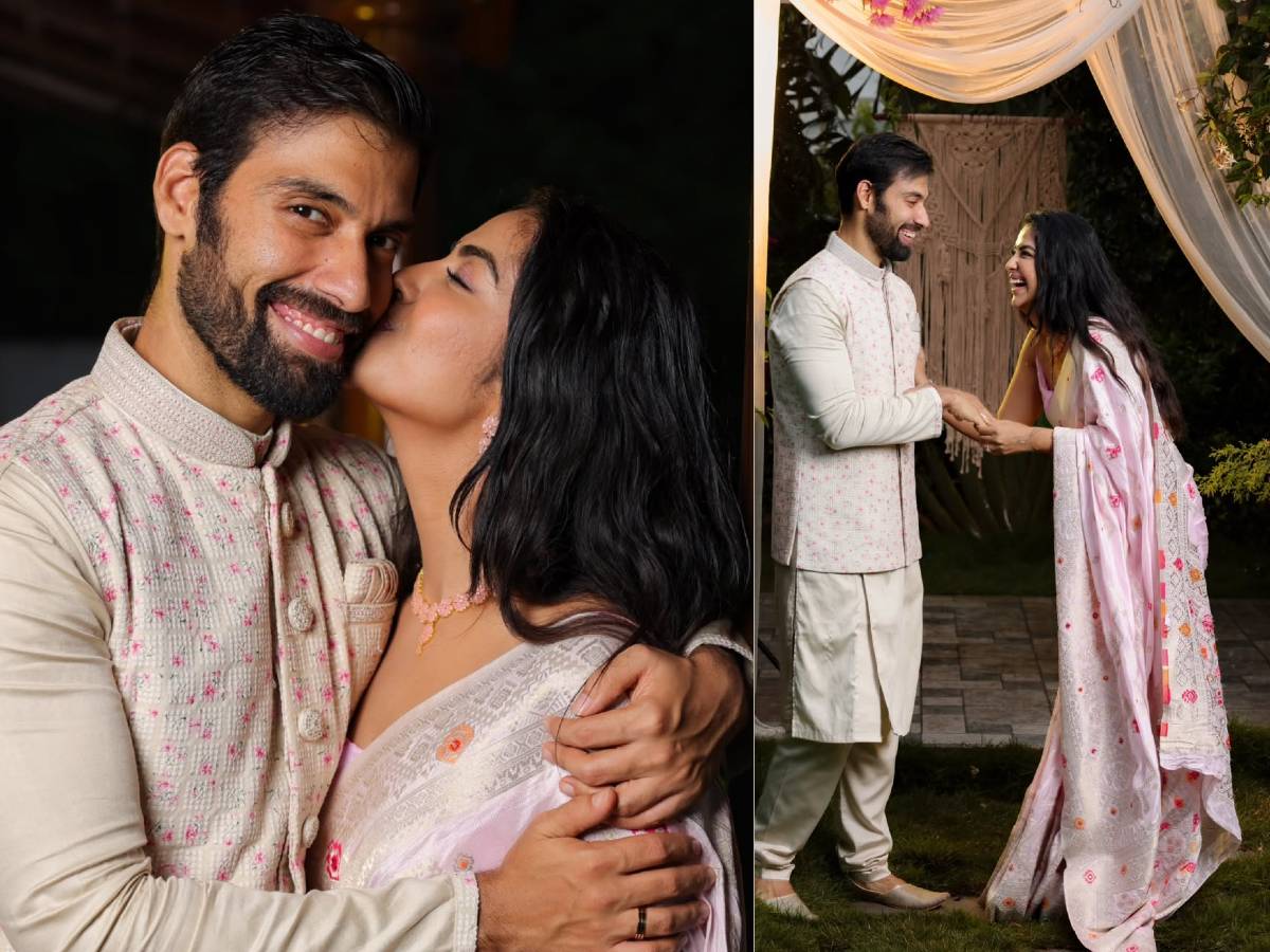 Avika Gor gets engaged to boyfriend Milind Chandwani | Telugu Cinema