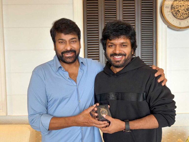 Chiranjeevi gifts Anil Ravipudi a luxury watch