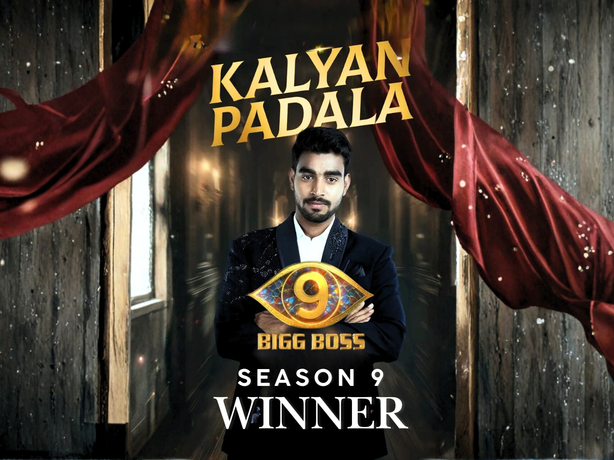Bigg Boss Telugu 9 Winner: Kalyan Padala Lifts Trophy