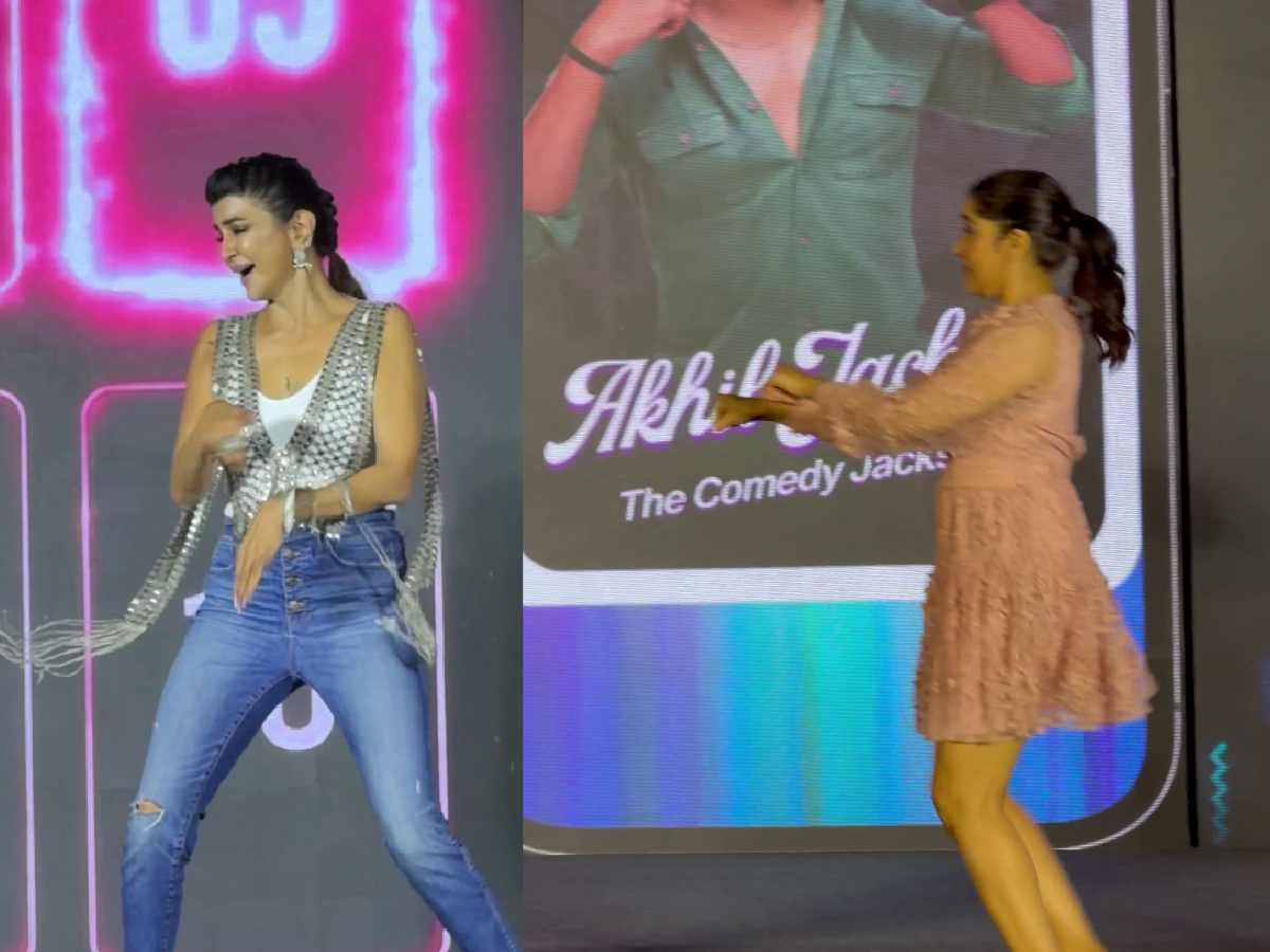 Lakshmi Manchu and Rashmi Gautam set stage on fire with dance - Telugu ...